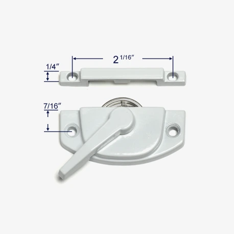 SWISCO.com: Window Lock & Keeper, 2-1/16"