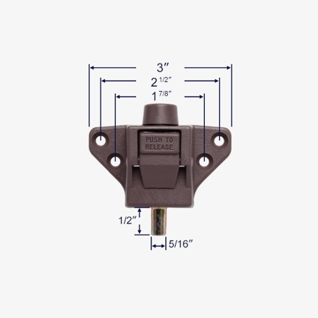 Replace kick lock on wooden sliding patio door. : SWISCO.com