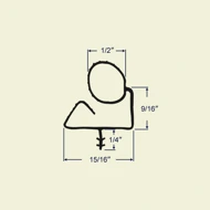 SWISCO.com: Pella Push-in Bulb Weatherseal