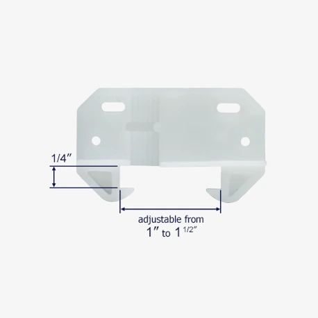 SWISCO.com: Adjustable Backplate, 1" to 1-1/2"