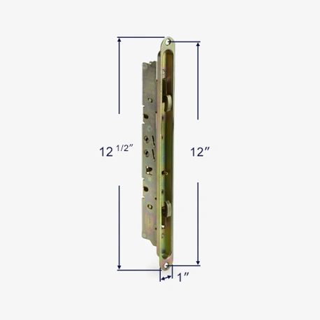 SWISCO.com: Multi-Point Mortise Lock with Pocket Plate, 12"