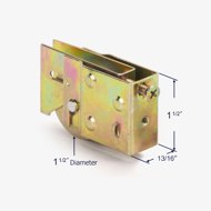 81-132 Sliding Glass Door Roller, 1-1/2" Dia : SWISCO.com