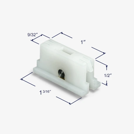 SWISCO.com: Atrium Sliding Window Roller, 1/2" Flat Wheel