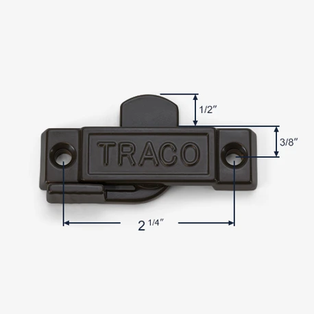 SWISCO.com: Sash Lock with 1/2" Deep Throw