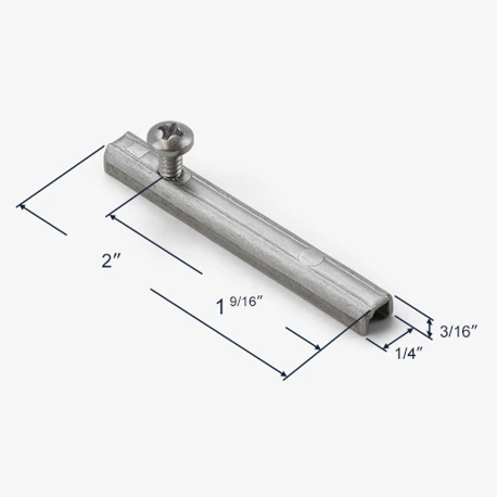 SWISCO.com: Stainless Steel Pivot Bar, 2"