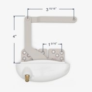 39-325 X-Drive Split Arm ROTO Operator, Vinyl App : SWISCO.com