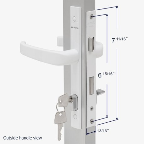 Grisham Storm door lock set from Home Depot they can't find new set ...