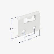 90-169 Face Mount Keeper, 7/8" : SWISCO.com
