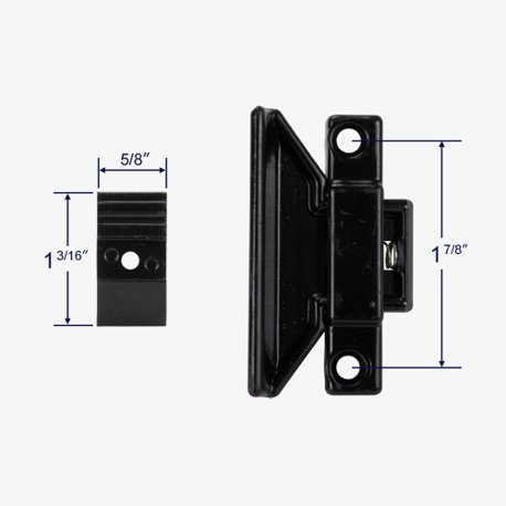 Aluminum sliding windows latch : SWISCO.com