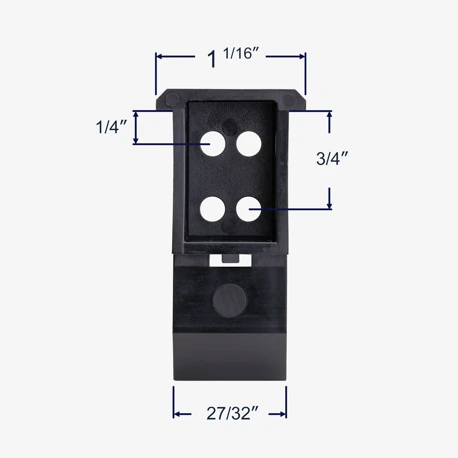 SWISCO.com: Top Sash Guide, 4 Holes