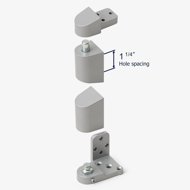 79-134 RH Commercial Storefront Offset Pivot Set : SWISCO.com