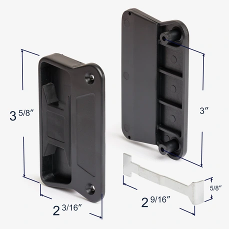 SWISCO.com: Sliding Screen Door Handle and Latch, 3"