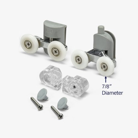 Curved shower roller : SWISCO.com