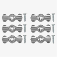 SWISCO.com: 6 Pack, Flush Clips And Screws