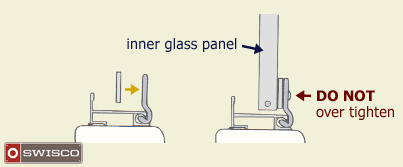 10-139 Shower Door Bottom Guide Instructions : SWISCO.com