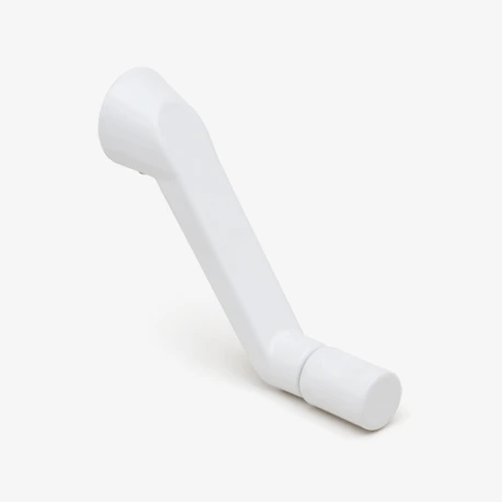 SWISCO.com: White Handle w/ Set Screw, 5/16" Hex