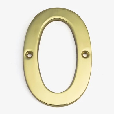 SWISCO.com: Solid Brass House Numbers