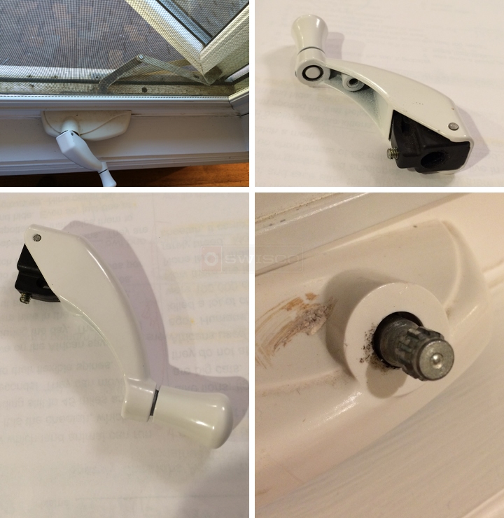 Casement window crank replacement : SWISCO.com
