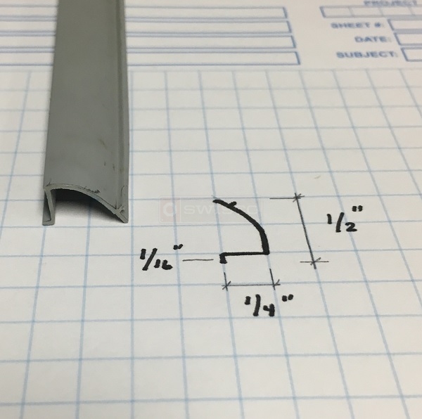 Glazing Vinyl snap in strips : SWISCO.com