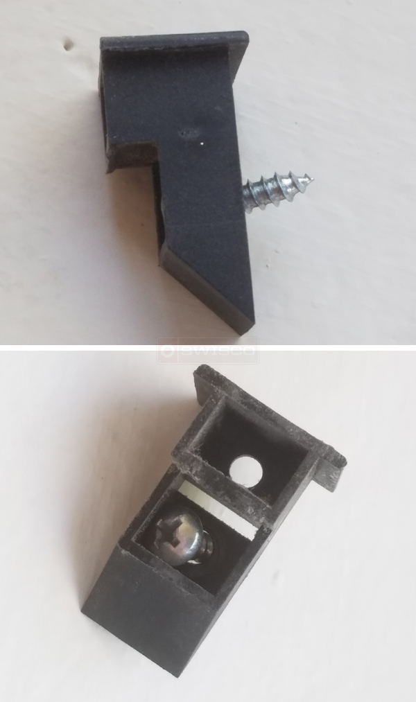 Clip to hold window balance : SWISCO.com