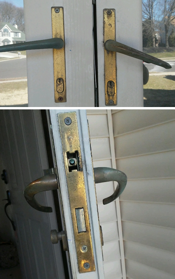 Double Storm Door lockhandle hardware : SWISCO.com