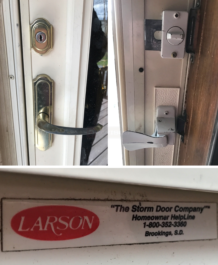 Replacement for Larson levered separate deadbolt : SWISCO.com