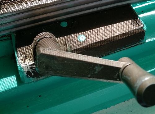 Old window Casement crank assembly : SWISCO.com