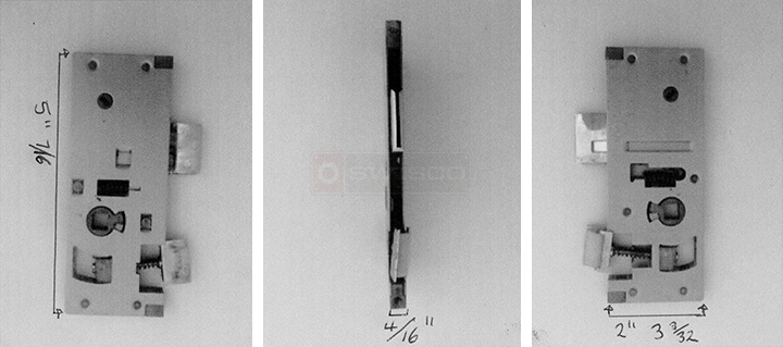 Internal Lock Mechanism for a screen door : SWISCO.com