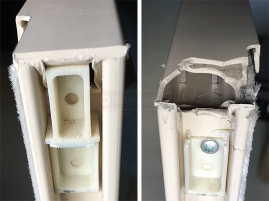 Broken window sash, sash cam, and channel balance : SWISCO.com