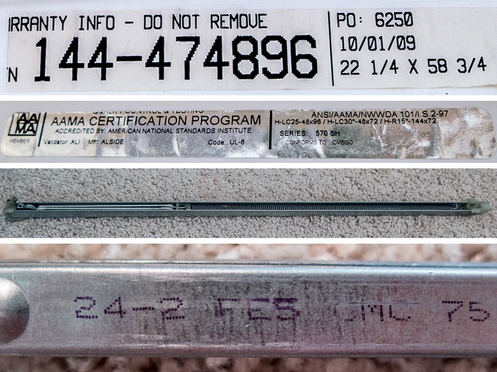 Need Parts - ALSIDE Window : SWISCO.com