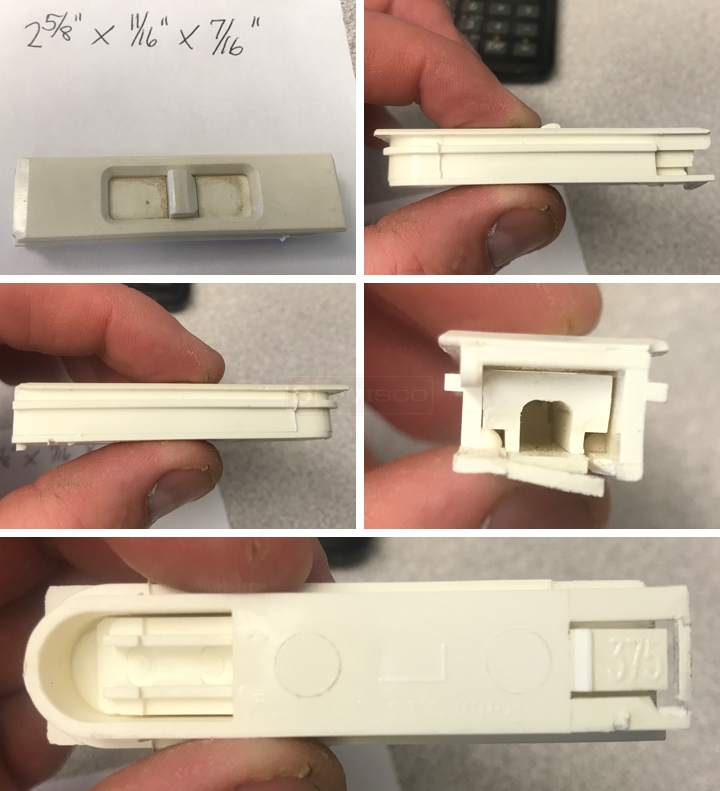 Slide in plastic tilt latch : SWISCO.com