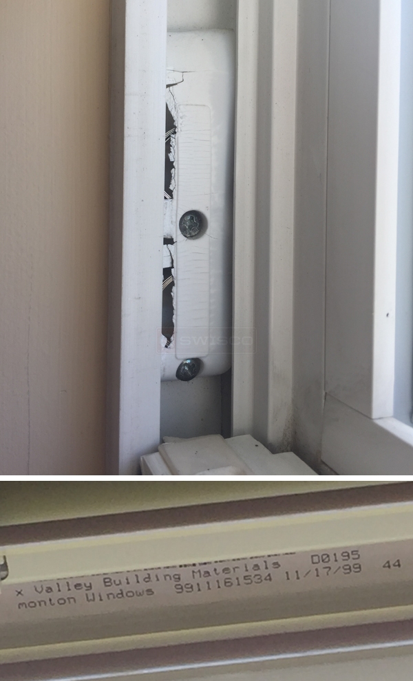 Minton windows spring balance plastic cover. : SWISCO.com