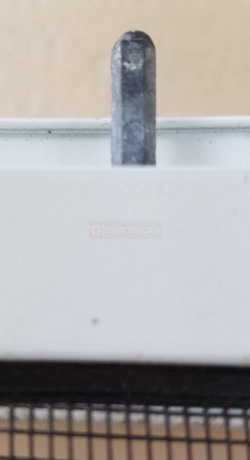 pins in peachtree screens, at the top, stationary that fit into the ...