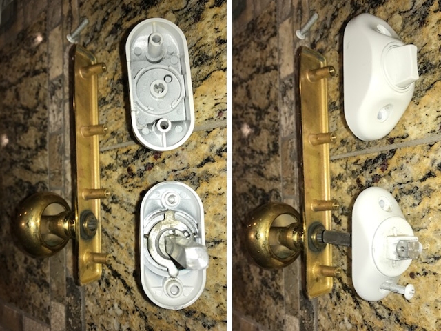 C-Mech storm door handle : SWISCO.com