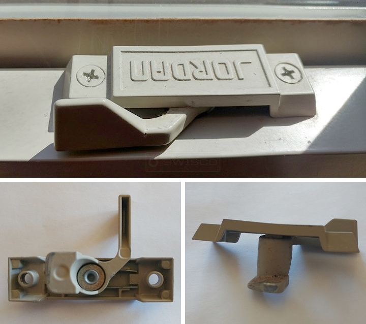 Sweep lock replacement for Jordan : SWISCO.com