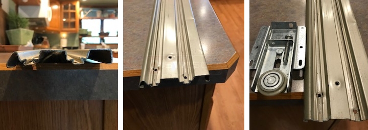 Stanley sliding mirror door track. Stanley # on doors is 50114051 ...