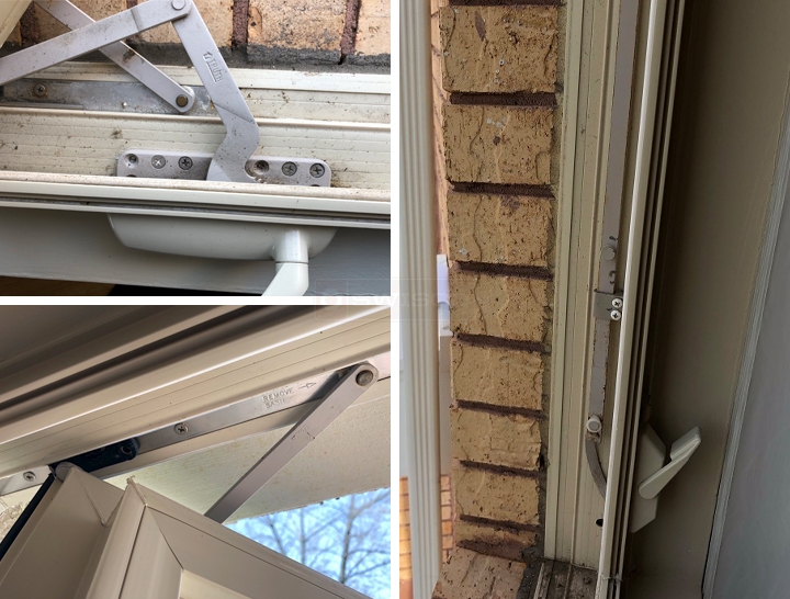 Closing mechanism for casement window : SWISCO.com