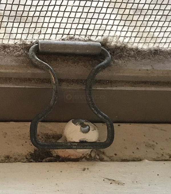 need help with old window screen latches : SWISCO.com