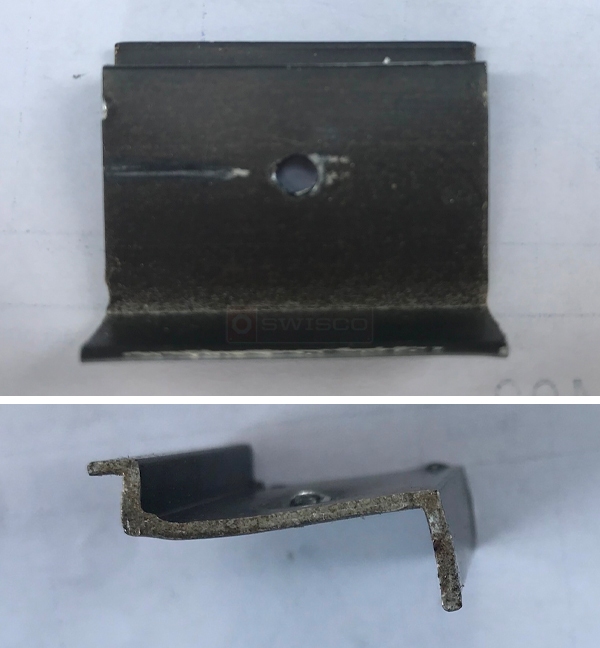 Top clip to stop the sash going all the way to the top of the window ...