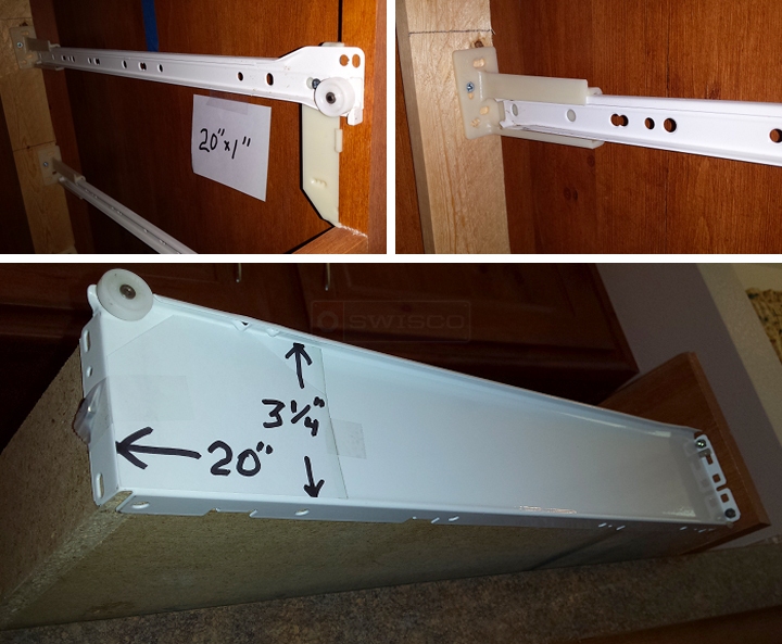 Need Unigrass 6000 drawer hardware : SWISCO.com