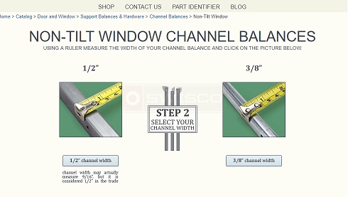 Traco window balance replacement : SWISCO.com
