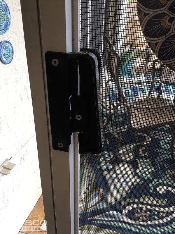 Broken patio screen hand latch/ lock : SWISCO.com
