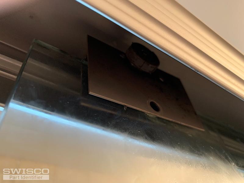 Frameless shower door bracket : SWISCO.com
