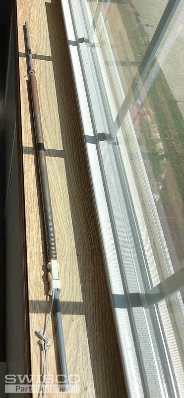 Broken window block and tackle with coil spring. pat. 5.737.877 ...