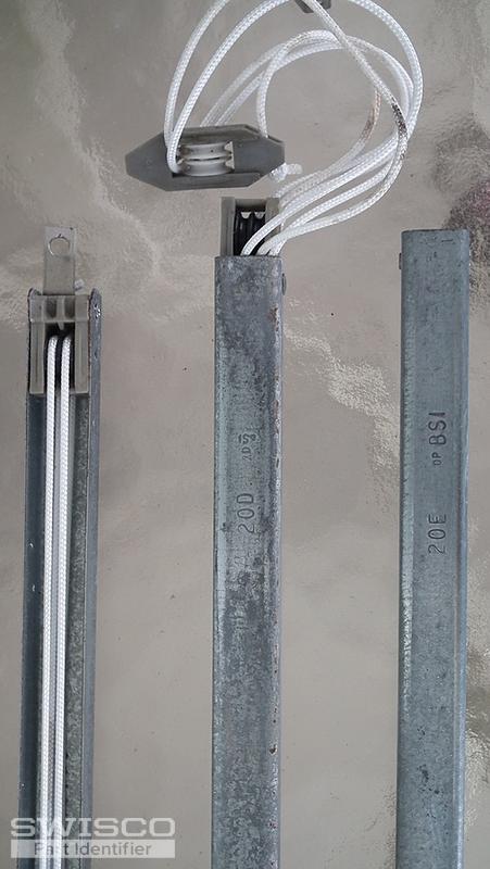 inverted block & pivot shoe for 45 lbs. tilt windows( REHAU) : SWISCO.com