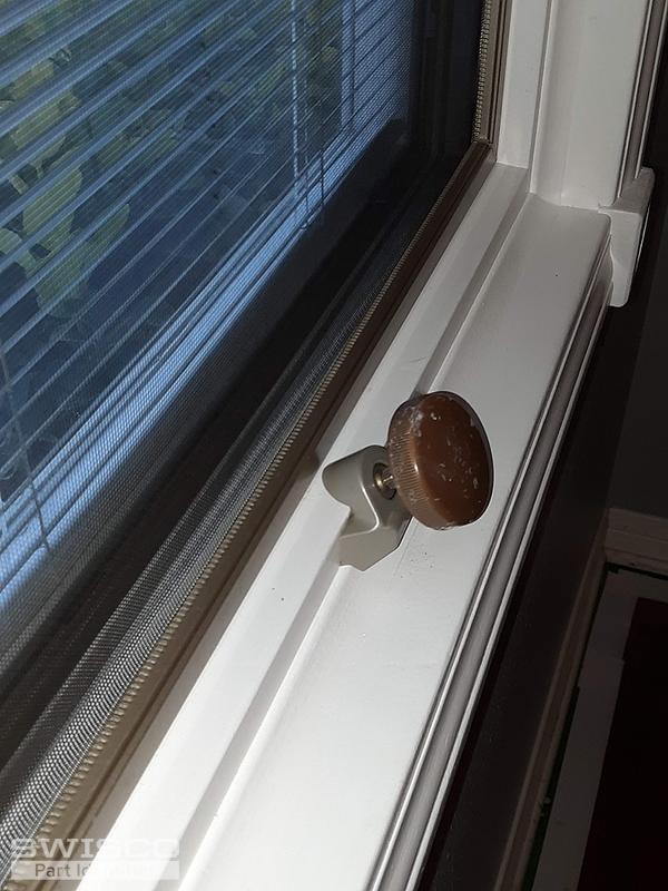 Pella casement window bronze turn knobs : SWISCO.com