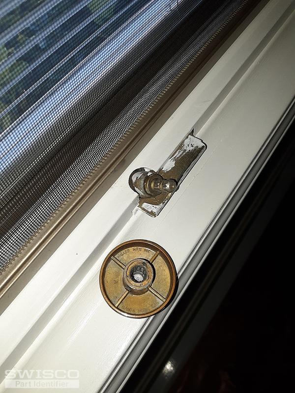 Pella casement window bronze turn knobs : SWISCO.com