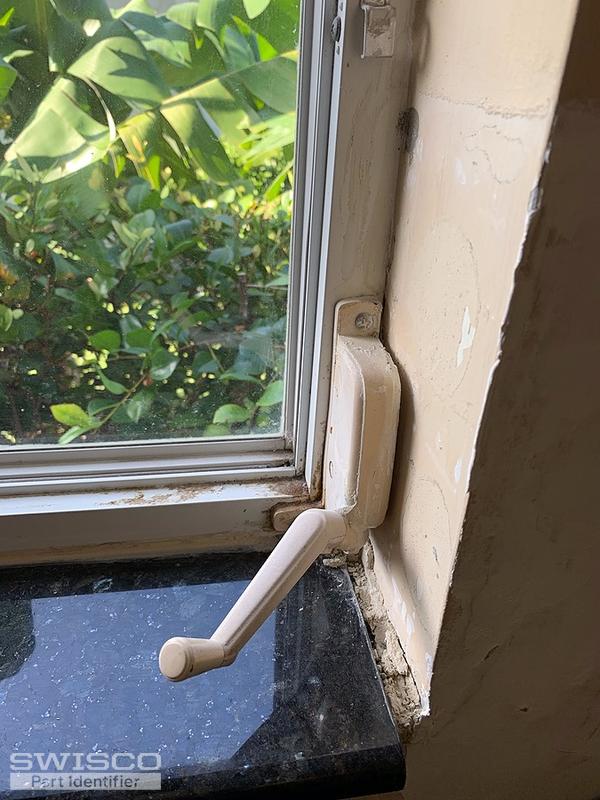 Replacement crank for 1970's era aluminum awning windows : SWISCO.com