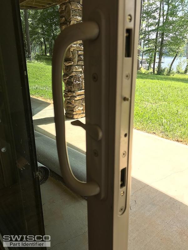Need replacement handle with outside keyed lock : SWISCO.com