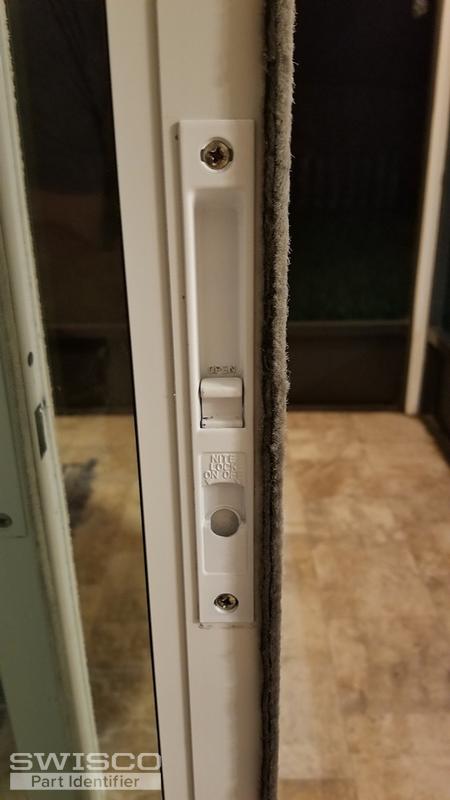Sliding door latch with nite lock : SWISCO.com